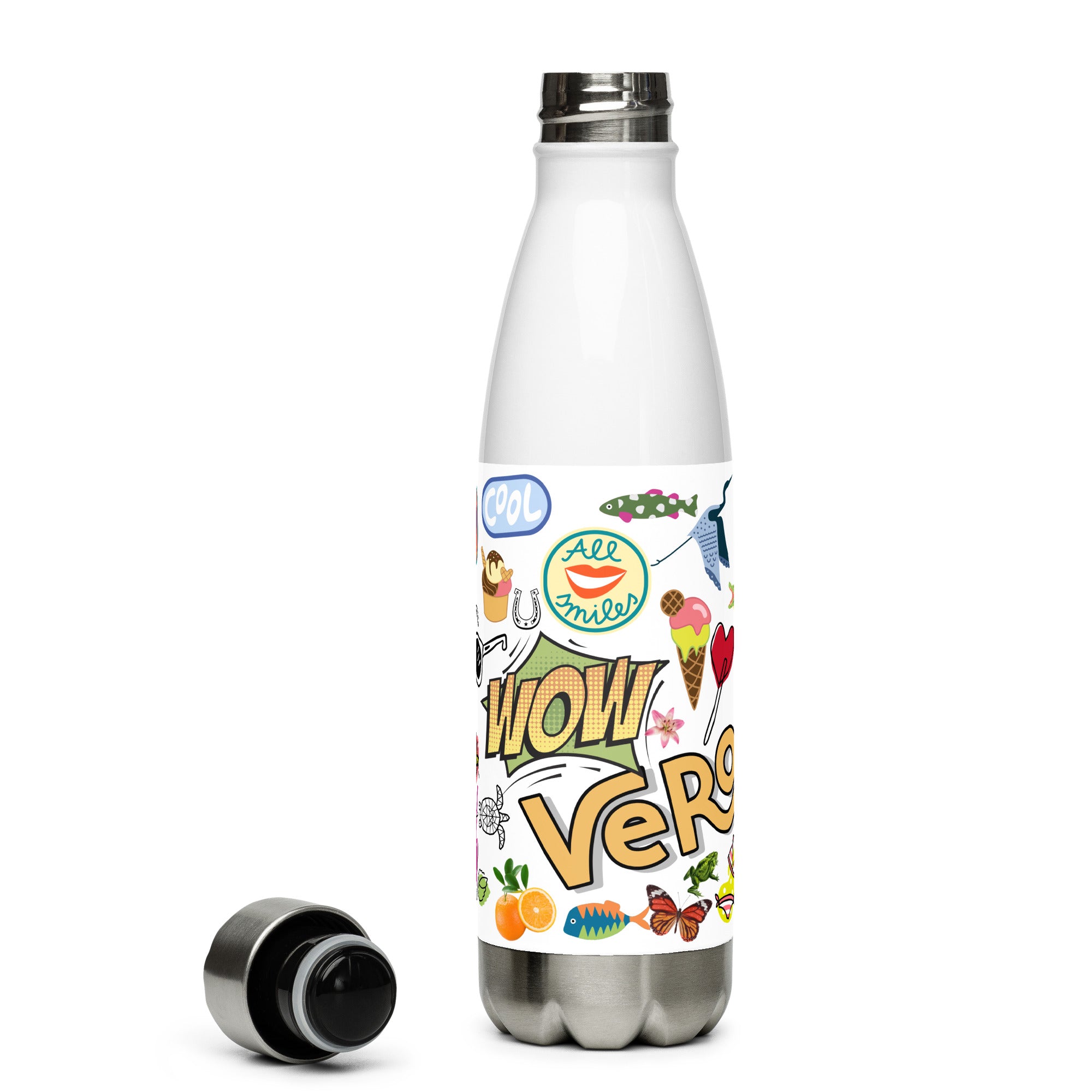 Vero Stainless steel water bottle – KuriosiTees
